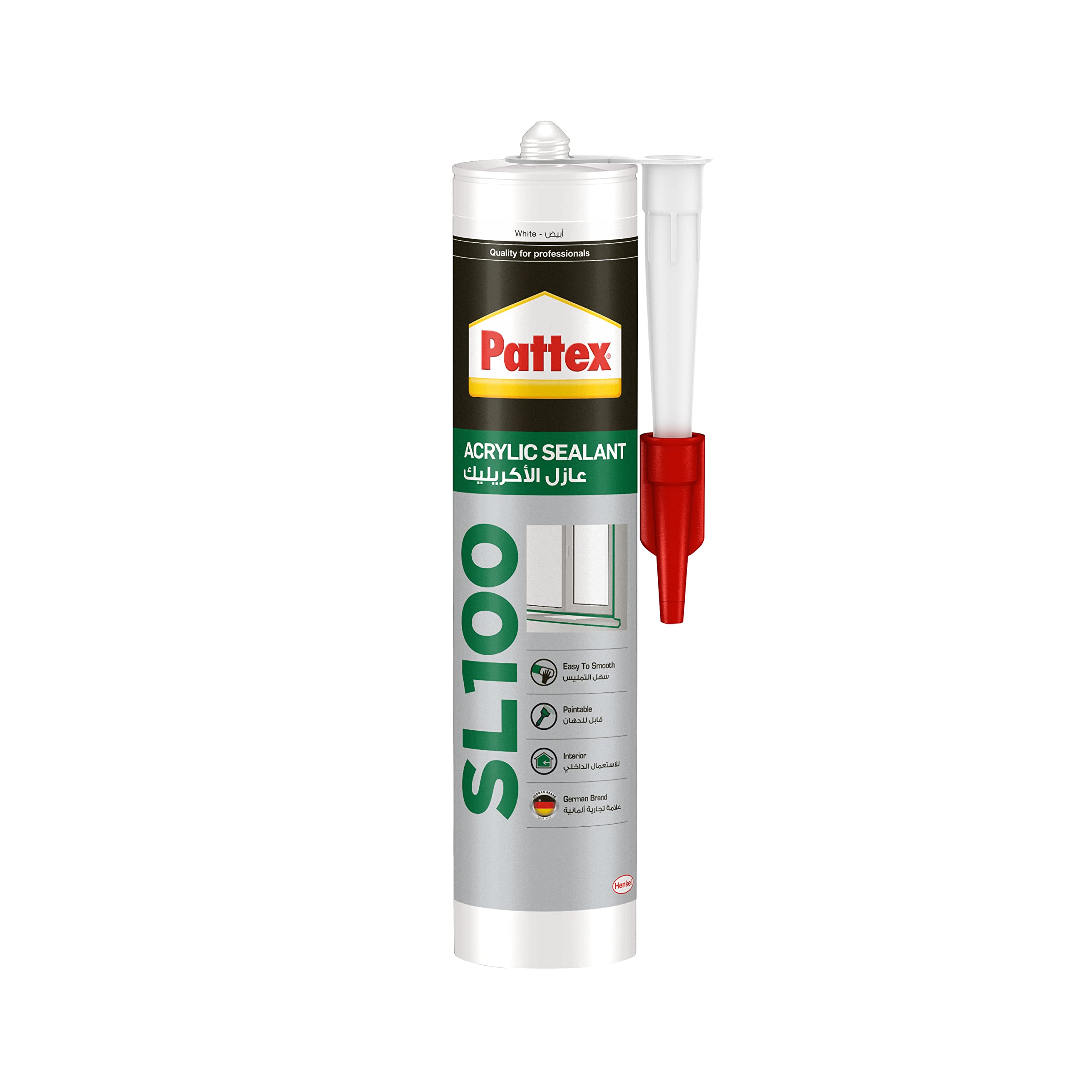 Pattex Sl100 Acrylic Sealant In White, Joint Filler For Interior Use ...